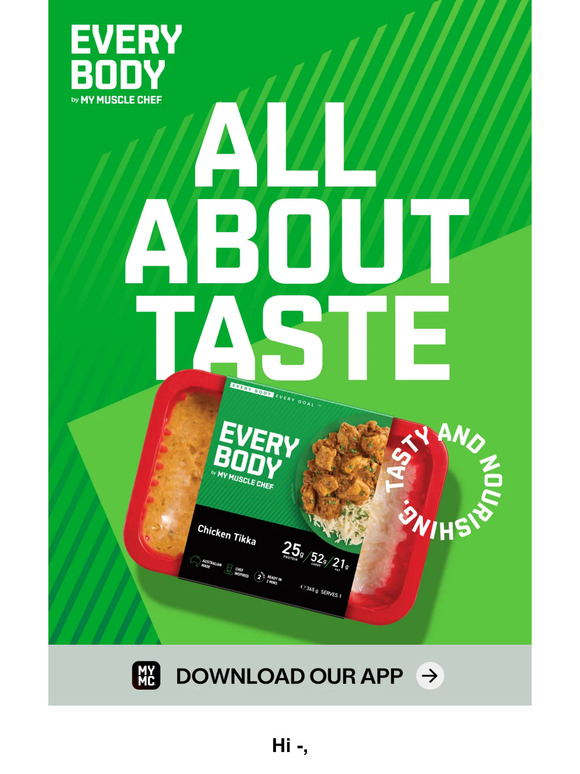 My Muscle Chef: All about taste 🙌🏼 | Milled