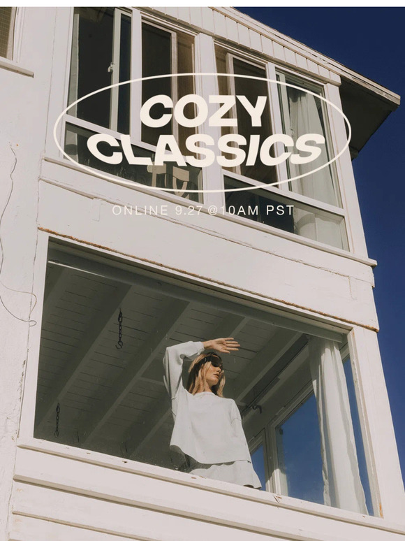 Daily Drills: OUR COZIEST COLLECTION YET – COMING 9.27 | Milled