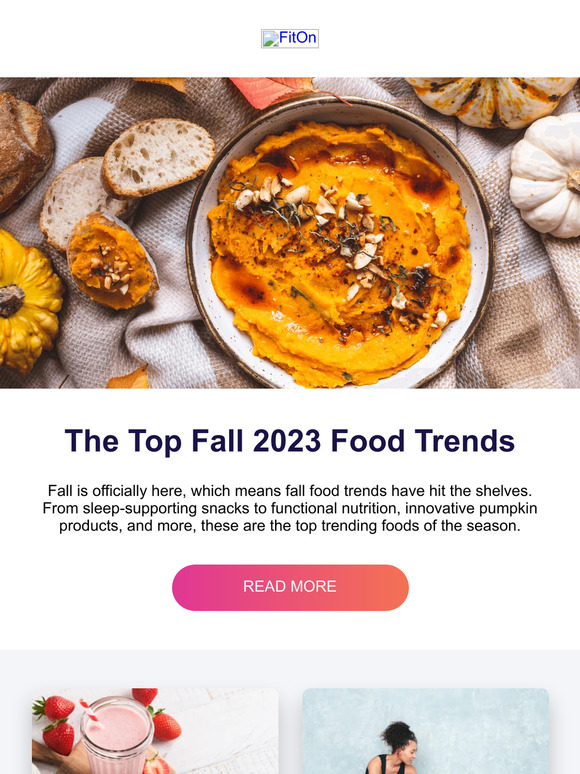 FitOn: 🍁 The top fall 2023 food trends | Milled