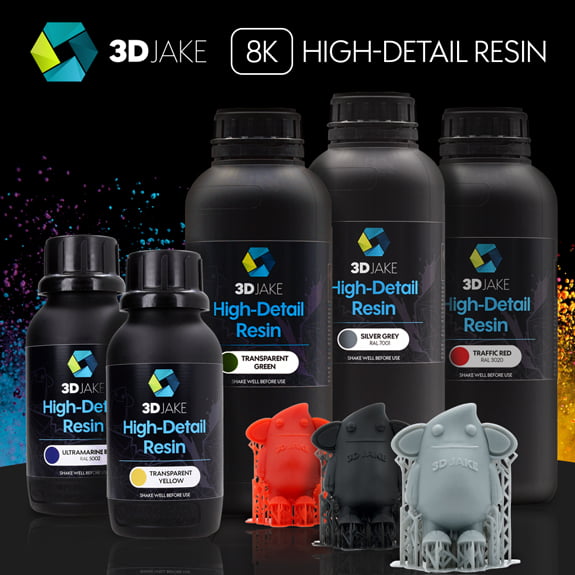 3DJake: NEU: Die neuen Resins von 3DJake! | Milled
