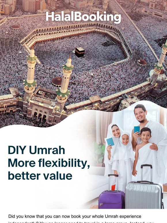 HalalBooking: 🕋DIY Umrah made even easier | Milled