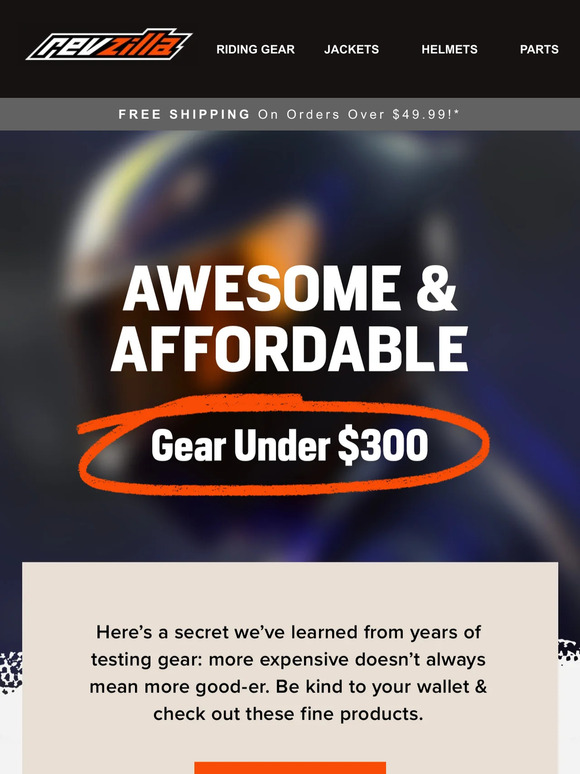 Revzilla: Awesome AND Affordable Gear We Recommend | Milled