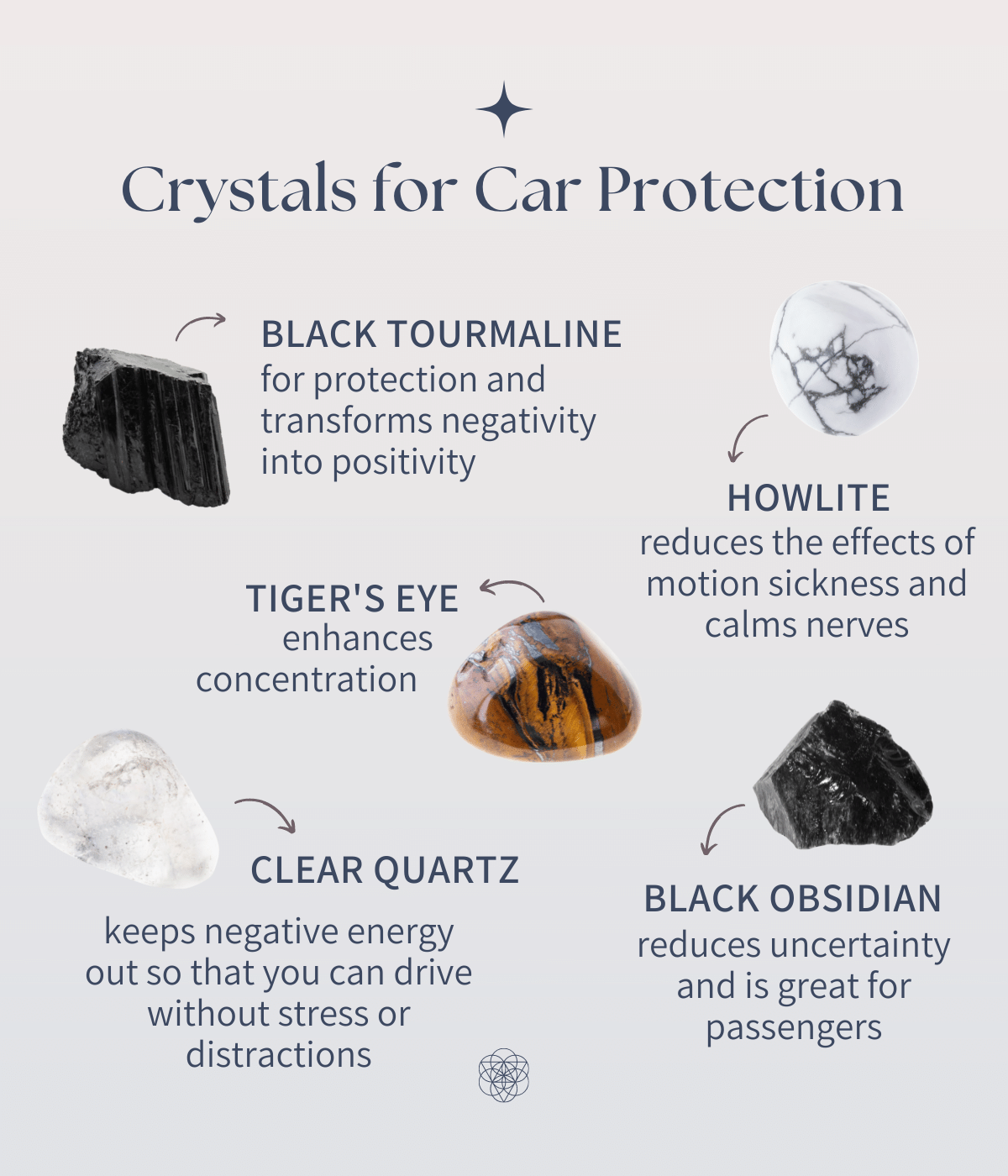 Conscious Items: TOP 5 crystals you should keep in the car 🚗 | Milled