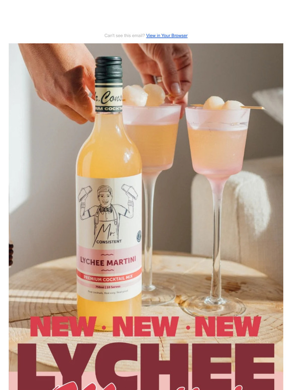 Mr. Consistent: LYCHEE MARTINI is here! 🎉 you get first access! | Milled