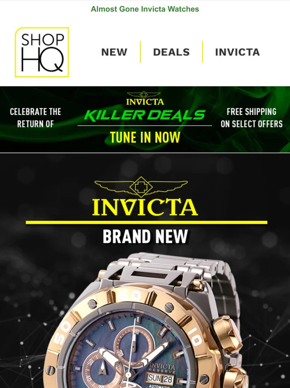 ShopHQ: The Brand New Invicta Ripsaw Valjoux is Here | Milled