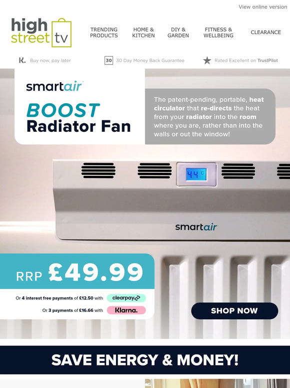 High Street TV: Give your heating a boost with this portable radiator ...