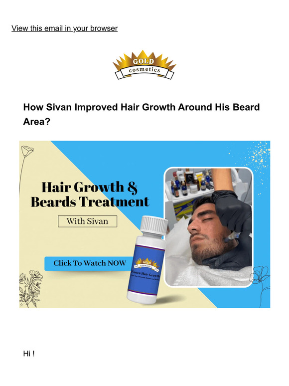 Gold Cosmetics: Here’s an Easy Way to Grow Fuller and Thicker Beards!🧔🔄📈 | Milled