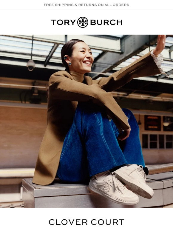 Tory Burch: Introducing the Clover Court Sneaker | Milled