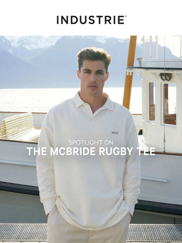 Industrie Clothing: Spotlight On: The Mcbride Rugby Tee | Milled
