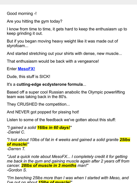 Primal Muscle: Get jacked like a juiced-up Russian powerlifter. | Milled