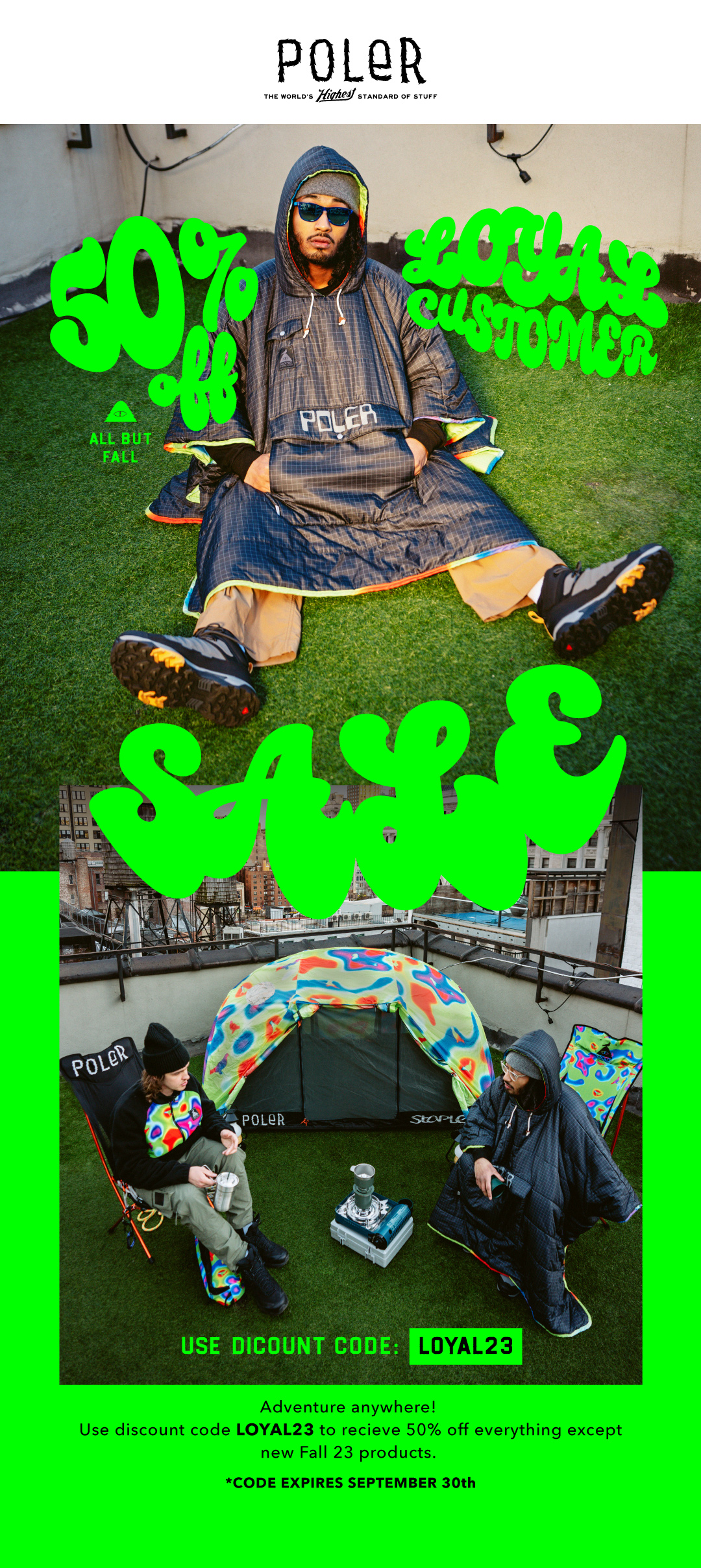 Poler Stuff: Loyal Customer Sale! | Milled