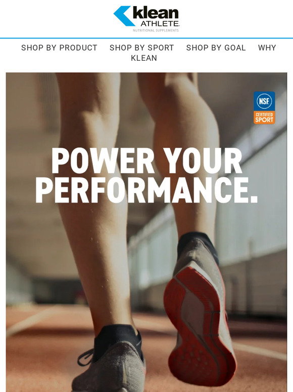 Klean Athlete: POWER YOUR PERFORMANCE | Milled