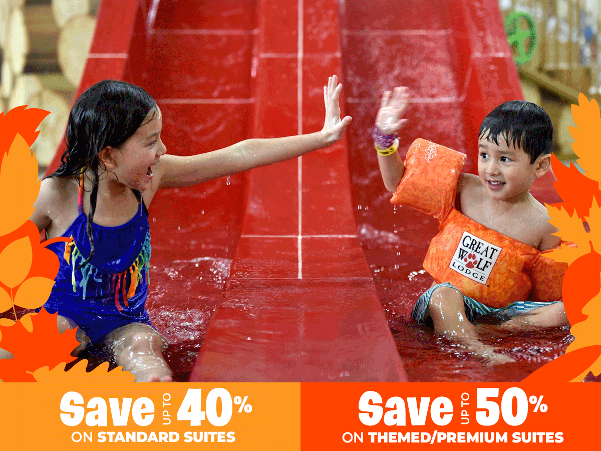 Great Wolf Lodge: Come on in — Pack, the weather is great! | Milled