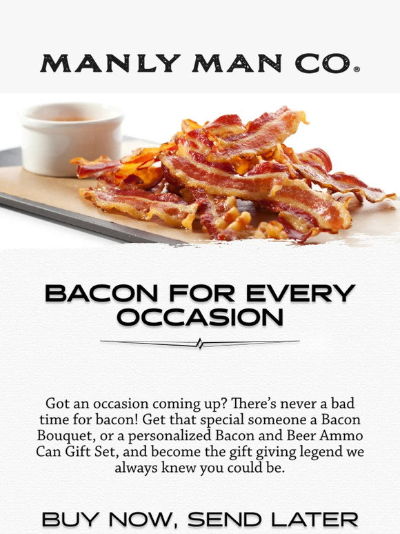 Manly Man Co.: Let Our Bacon Sizzle Up Your Gift Giving Game | Milled