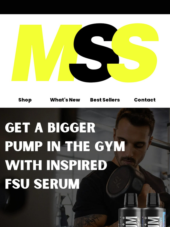 My Supplement Store: 💪🏼Get A BIGGER Pump With Inspired FSU Serum💪🏼 | Milled
