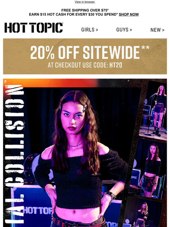 Hot Topic: These Social Collision pieces are the perfect mix of glam ...