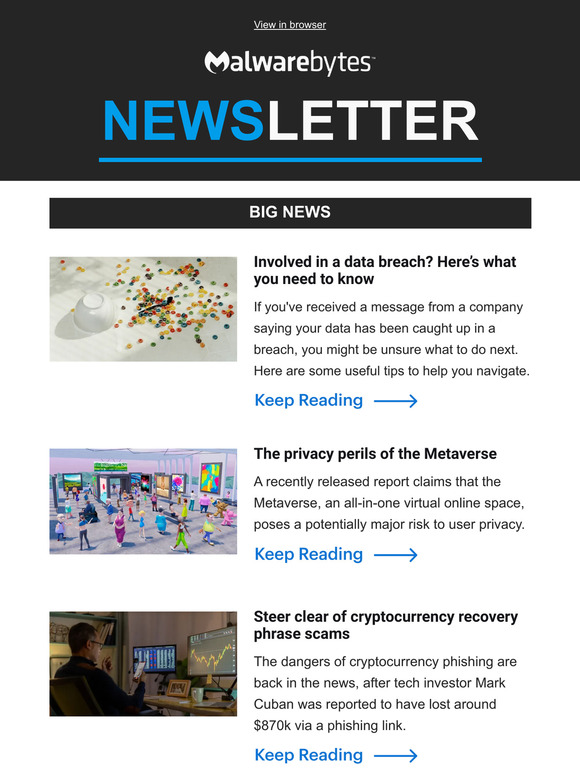 Malwarebytes: Involved in a data breach? Here’s what you need to know ...