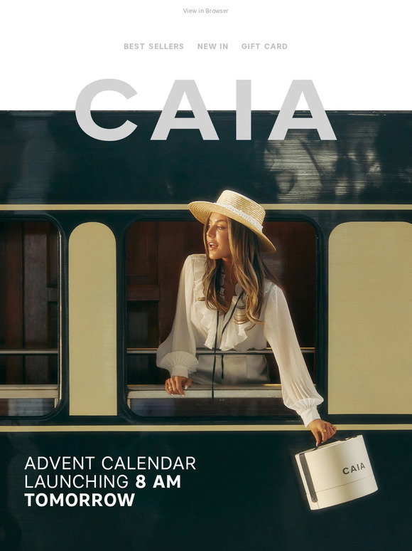 CAIA Cosmetics: CAIA Advent Calendar is finally here! | Milled