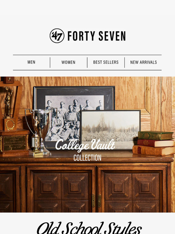 47 Brand: New Campus Styles with Old School Designs | Milled