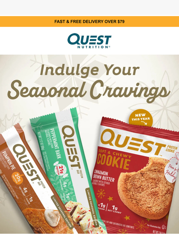 Quest Nutrition: *Limited Edition* Seasonal Flavors are Here! | Milled
