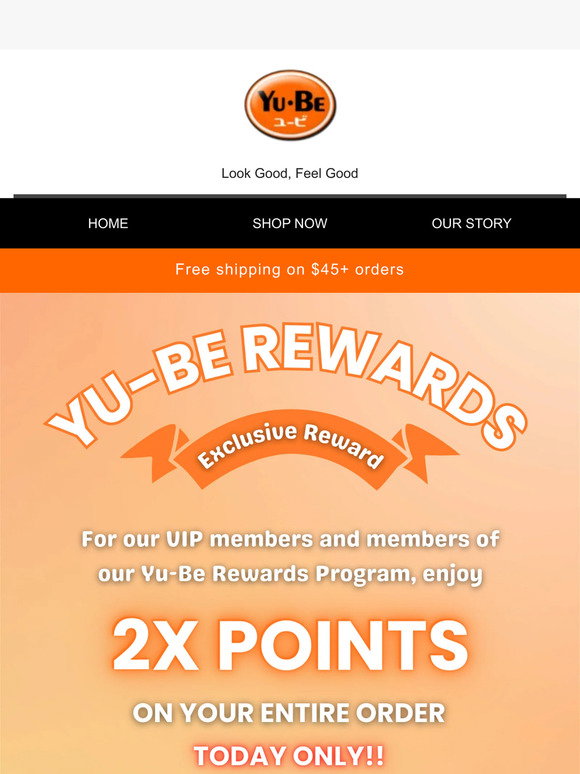 Yu-Be: Exclusive offer inside (Rewards Member & VIP ONLY) | Milled