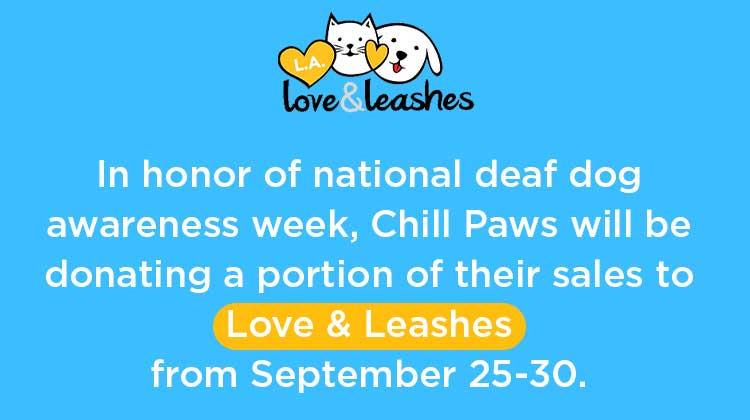 Chill Paws: It's National Deaf Dog Awareness Week! | Milled