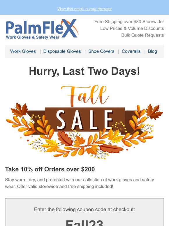 PalmFlex: Last Two Days - Take 10% off Orders $200+ | Milled