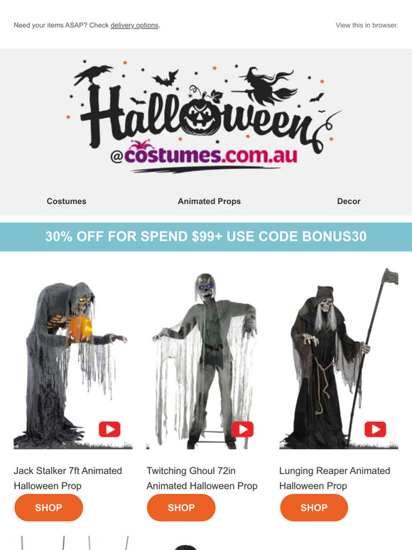 Costumes: Amazing animated props for the spookiest Halloween! | Milled