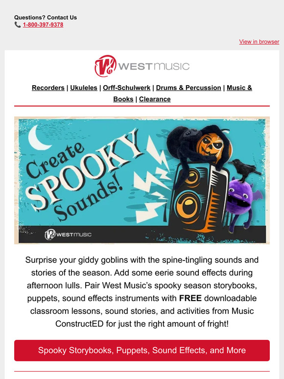 West Music: Cast a Spooky Musical Spell in Your K-6 Classroom – Here’s ...