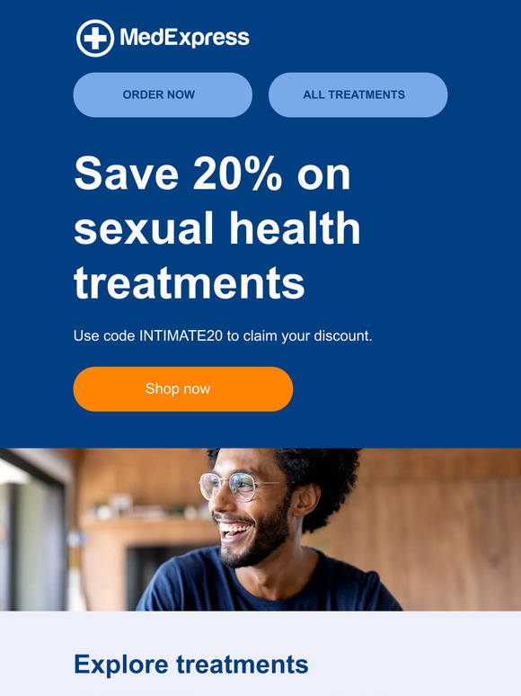 MedExpress: 20% off for Sexual Health Month 👩‍⚕️ | Milled