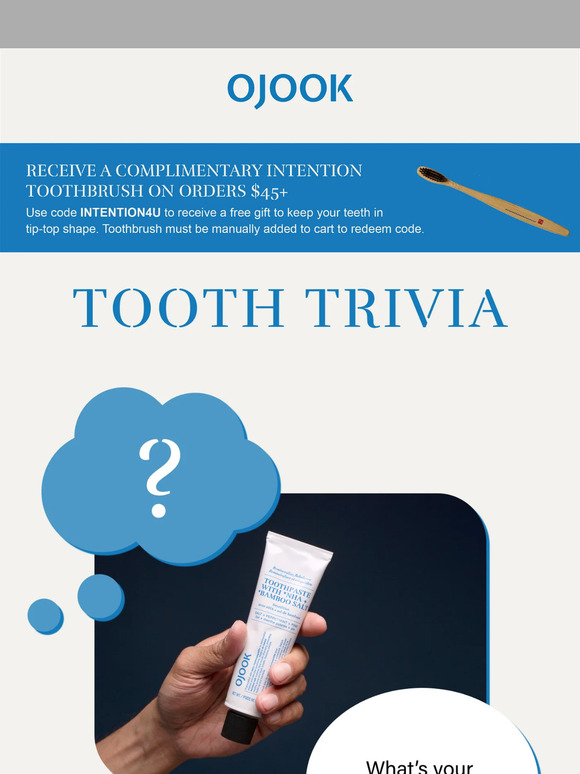 OJOOK: What's your oral care IQ? | Milled