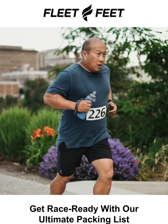 Fleet Feet: Get race-ready with our ultimate packing list | Milled