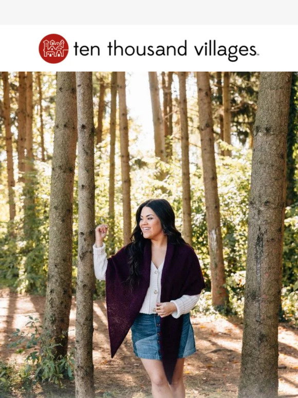 Ten Thousand Villages: Celebrate Fall with a cozy wardrobe refresh | Milled