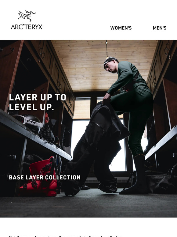 Arc'teryx: Base layers for your winter adventures | Milled