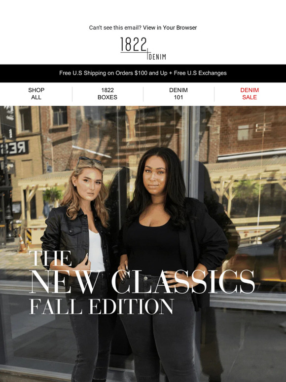 1822 Denim: 3 Styles, 6 Outfits | Milled