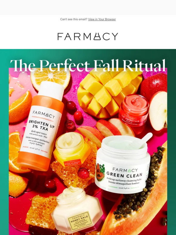 Farmacy Beauty: 5 steps to gorgeous fall skin | Milled