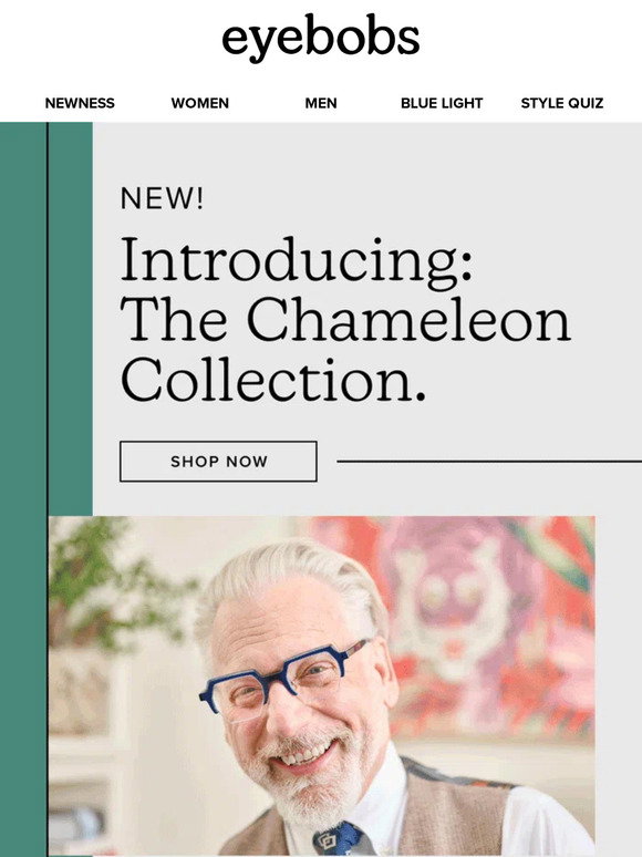 eyebobs: Meet our NEW Chameleon Collection🦎 | Milled