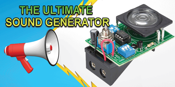 Jameco: The Ultimate Sound Generator Kit | Milled
