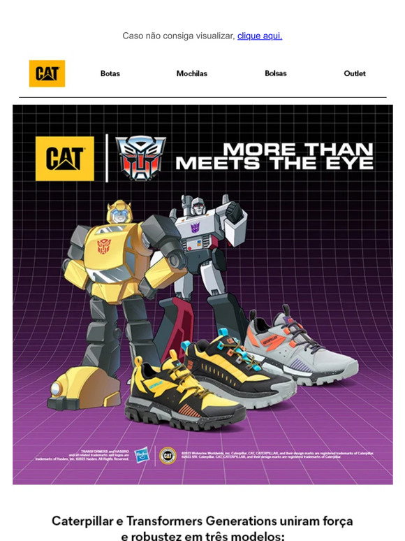 Cat Lifestyle: CAT x Transformers: uma collab épica! 🚗🤖⚔️ | Milled
