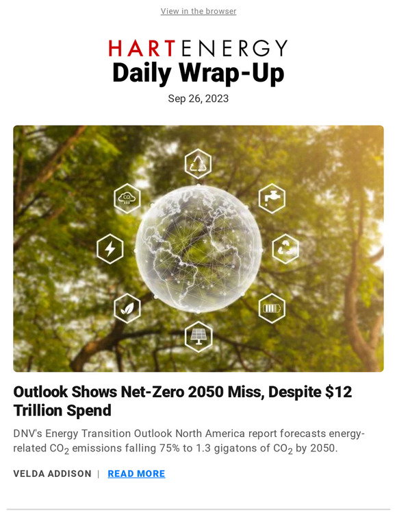 Hart Energy: Daily Wrap-Up: Outlook Shows Net-Zero 2050 Miss ...
