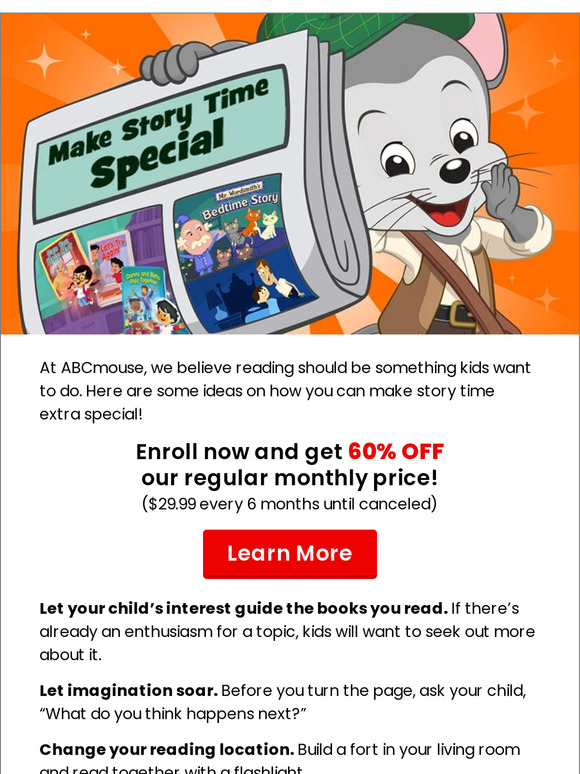 ABCmouse: Tips to Make Story Time Special! | Milled