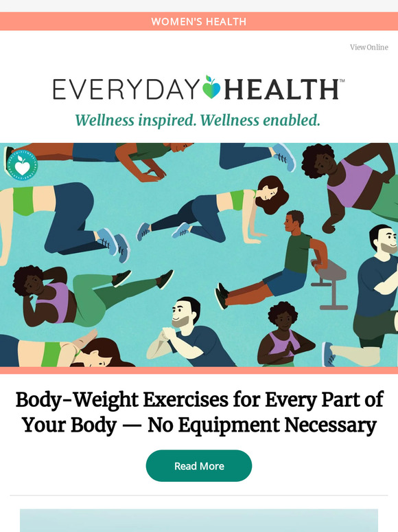 LIfescript: Body-Weight Exercises for Every Part of Your Body — No ...