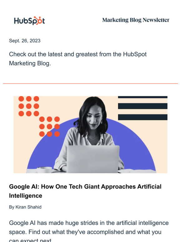HubSpot: Google AI: How One Tech Giant Approaches Artificial ...