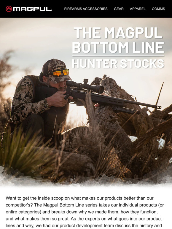 MAGPUL: The Magpul Bottom Line: Hunter Stocks | Milled