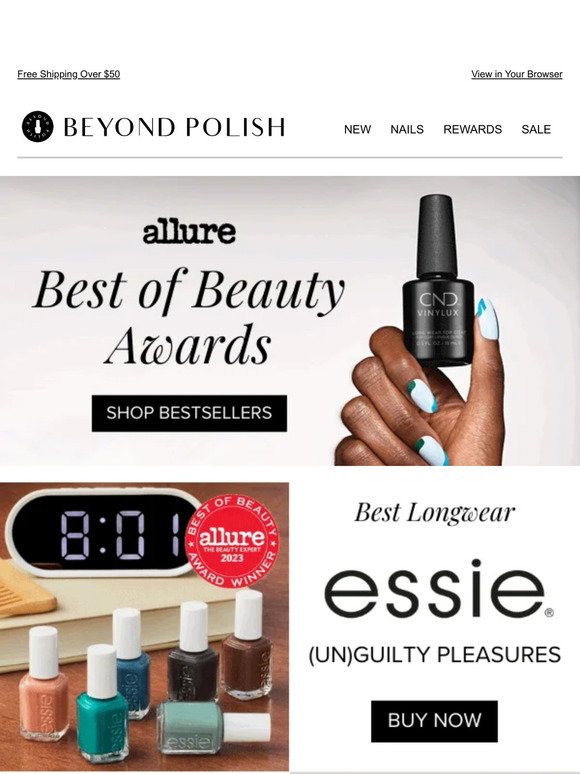 Beyond Polish: 🏆 The Allure Best Of Beauty 2023 Winners are... | Milled