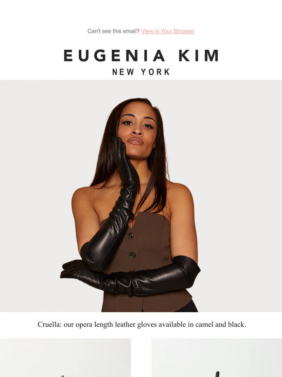 Eugenia Kim: Introducing our leather opera gloves: Cruella | Milled