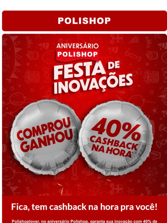 Polishop: O Aniversário Polishop está imperdível! | Milled