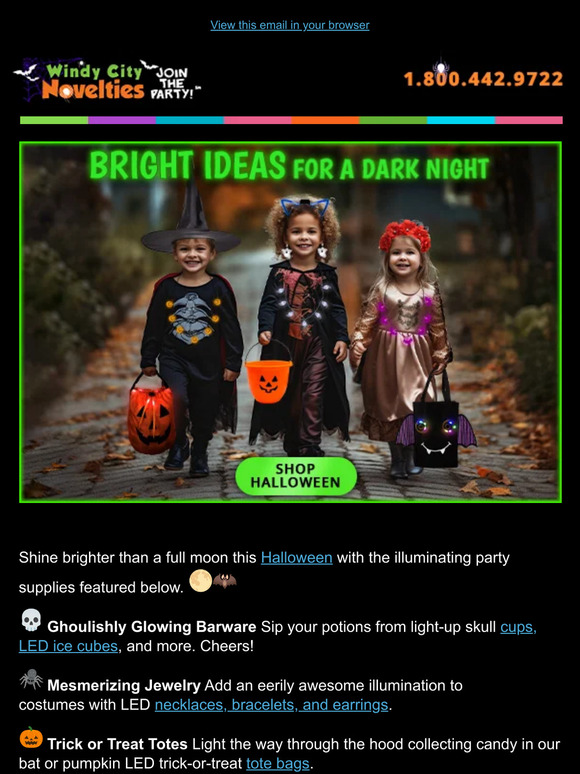 Windy City Novelties: Halloween Illuminated 🌕🦇 | Milled