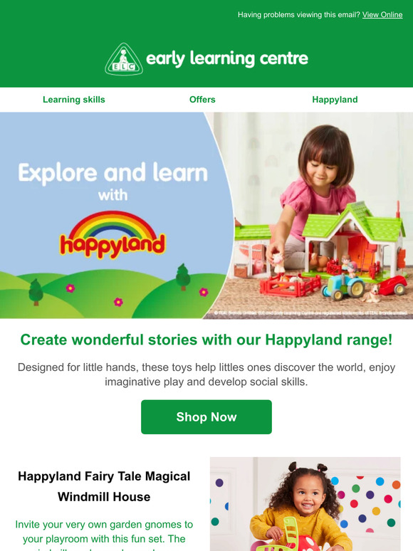 Early Learning Centre: Check Out Our Happyland Range🌈 | Milled