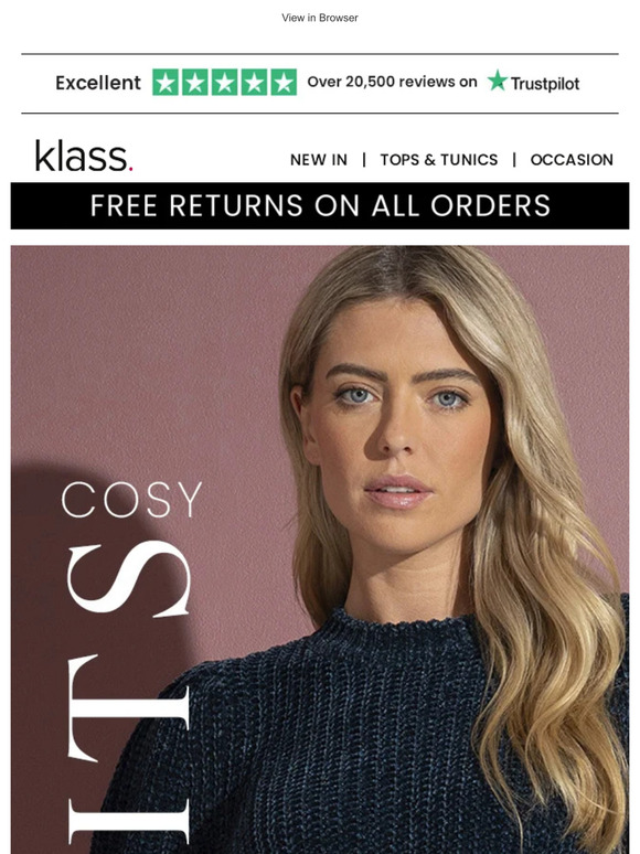 Klass: Get Ready For Autumn With Our Cosy Knits | Milled